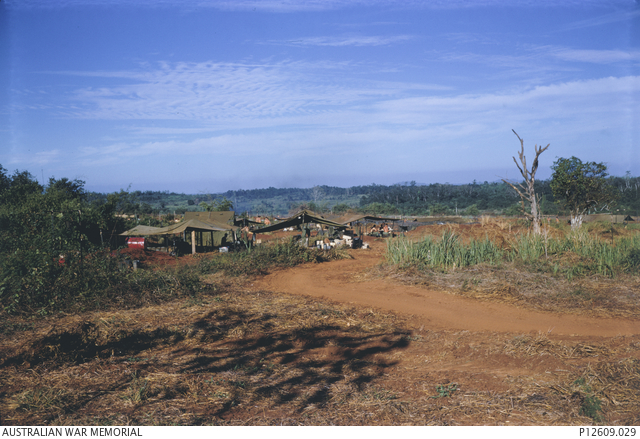 An unidentified Fire Support Base. One of a series of images related to ...