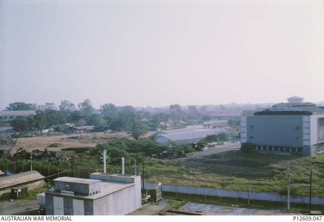 Possibly view from the Headquarters Australian Force Vietnam building ...