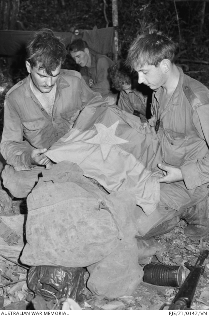 South Vietnam. March 1971. Among a dead Viet Cong's possessions was a ...