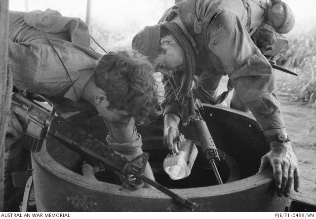 South Vietnam. September 1971. Corporal Don Stringer of Bundaberg, Qld ...