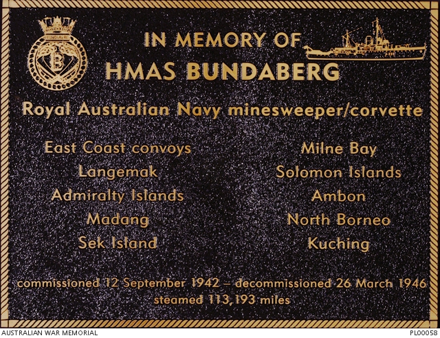 HMAS Bundaberg | Australian War Memorial