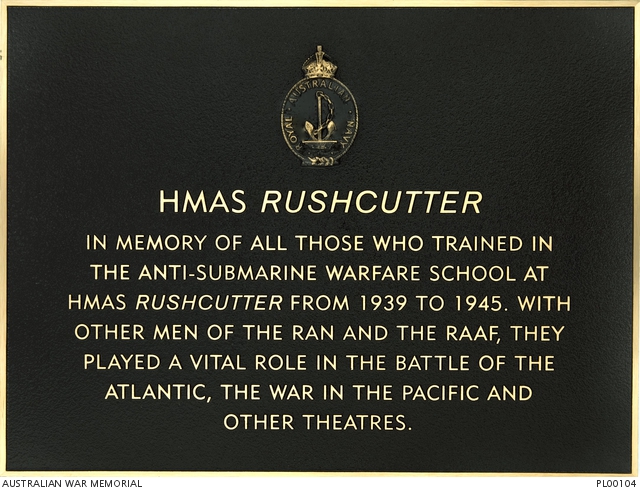 HMAS RUSHCUTTER | Australian War Memorial