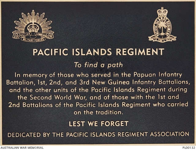 Pacific Islands Regiment | Australian War Memorial