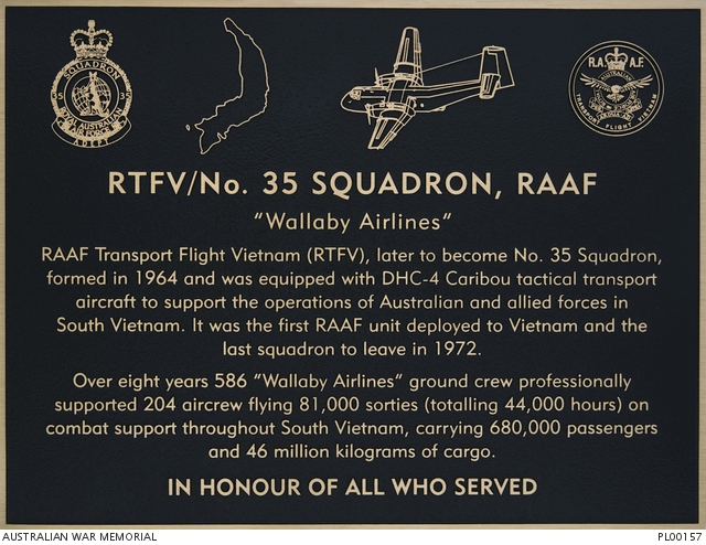 RAAF Transport FLight Vietnam / 35 Squadron RAAF | Australian War Memorial