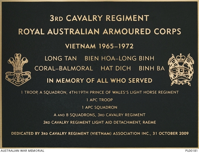 3rd Cavalry Regiment, Royal Australian Armoured Corps | Australian War ...