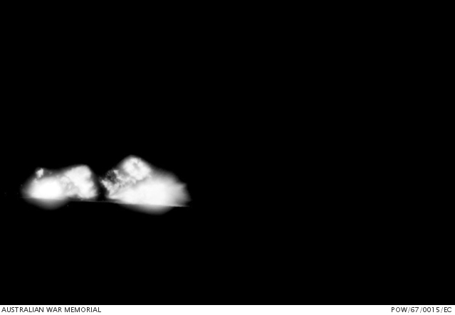 Casula, NSW. January 1967. This is the view of the explosion from ...