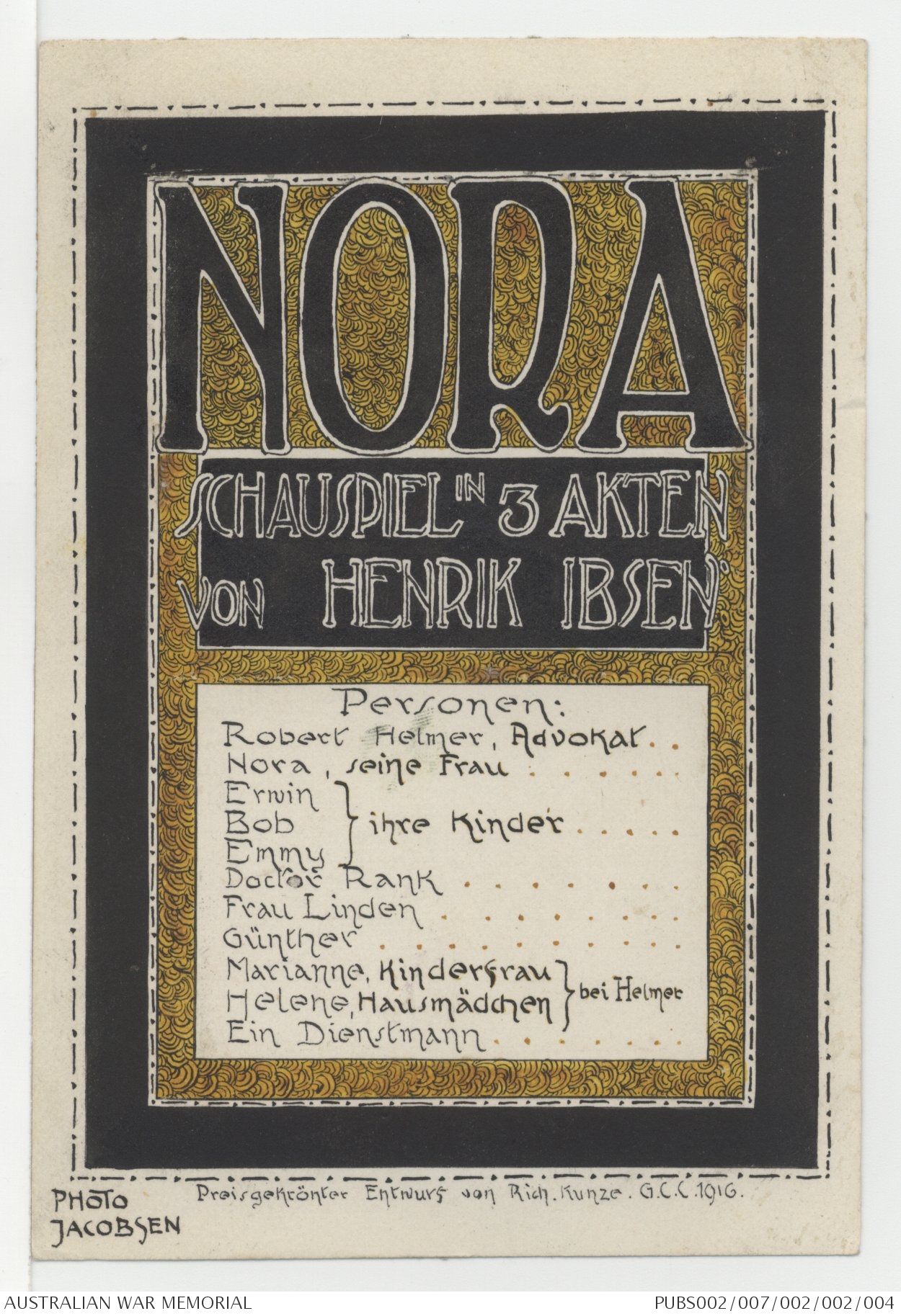 Item 4: Nora | Australian War Memorial