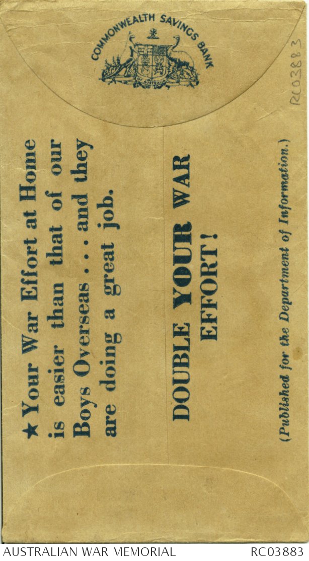 Pay envelope | Australian War Memorial
