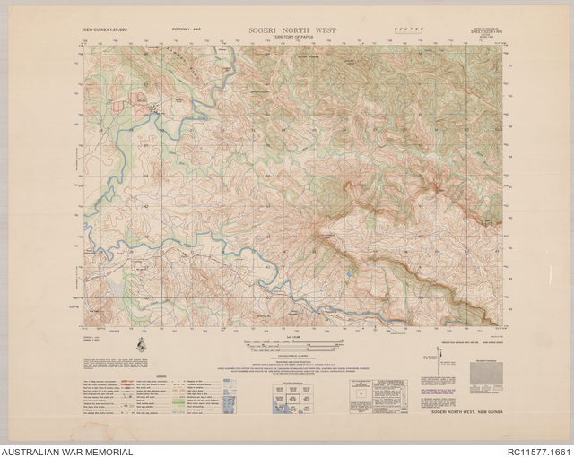 Sogeri north west : Territory of Papua 1:25 000 : sheet 5229-I-NW ...