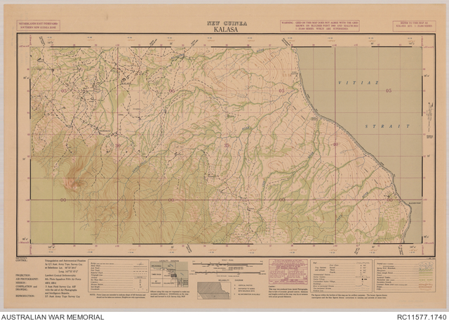 Kalasa, New Guinea 1:25 000 | Australian War Memorial