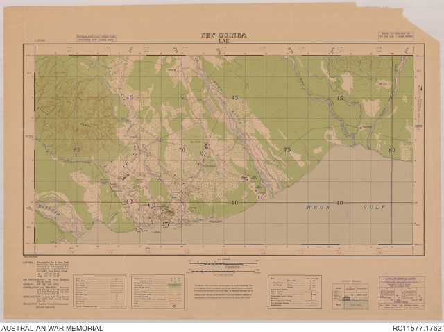 Lae, New Guinea 1:25 000 [Copy 2] | Australian War Memorial