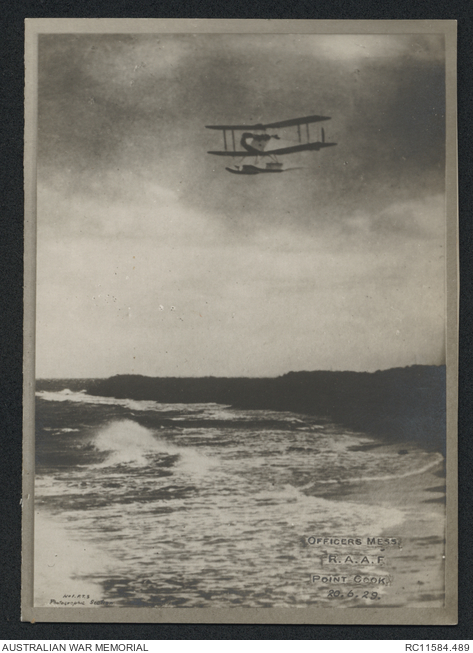 [Menu] Officers Mess, R.A.A.F. Point Cook | Australian War Memorial