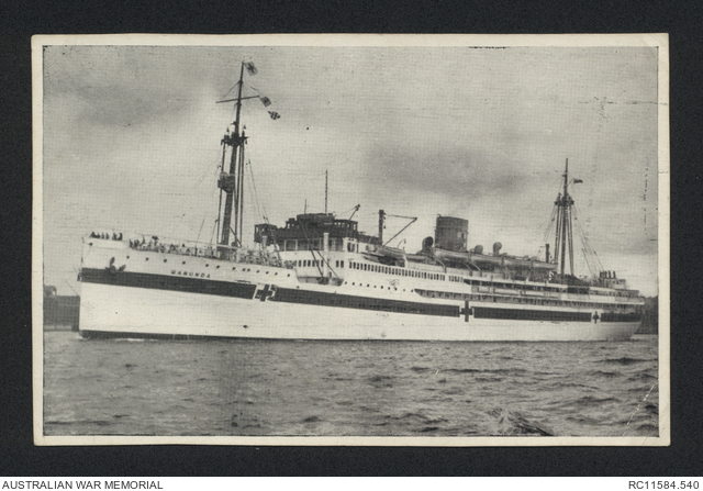 [Menu] T.S.M.V. Manunda | Australian War Memorial