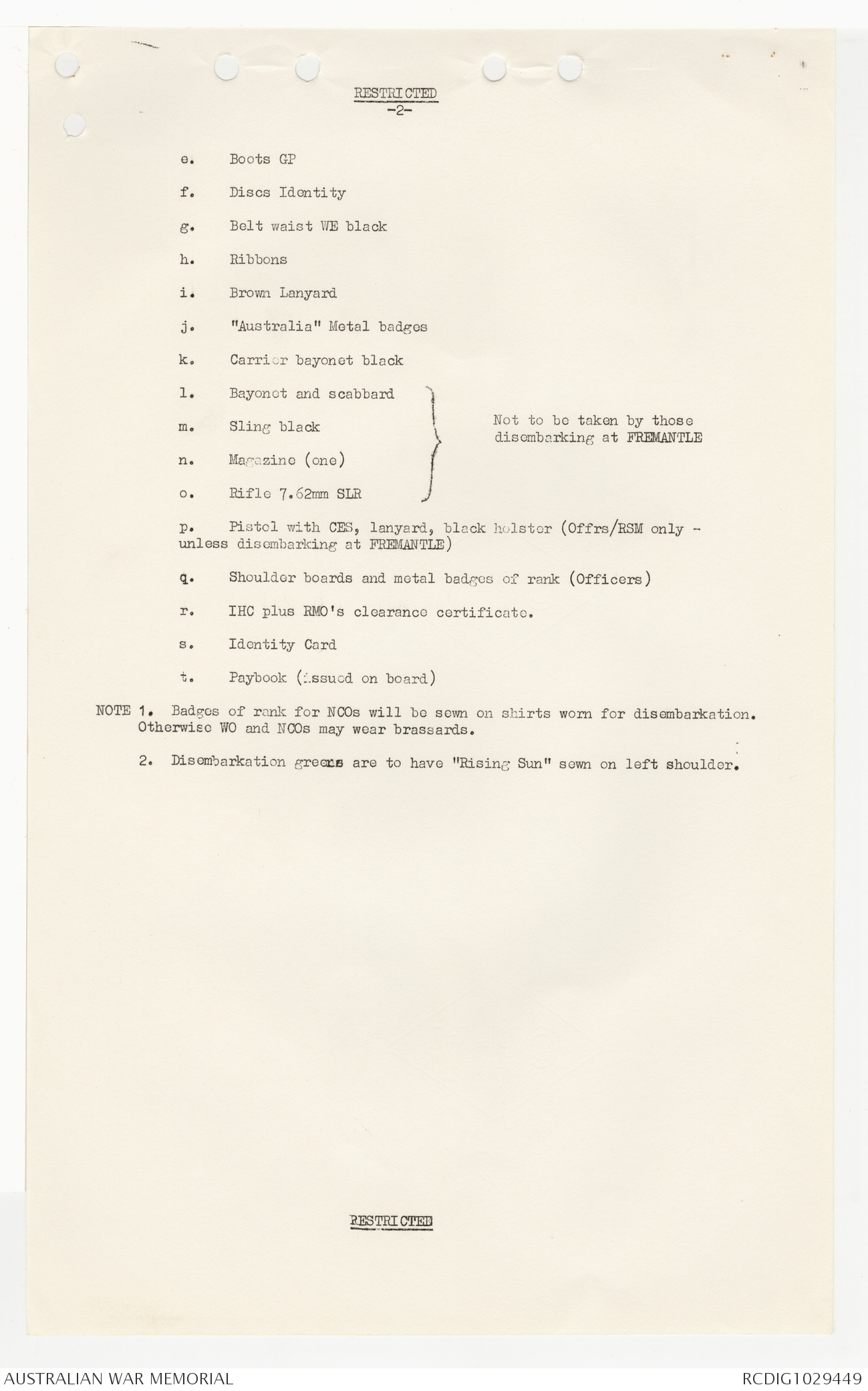 AWM95 7/9/24 - 1-30 September 1969, Annexes | Australian War Memorial