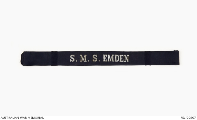 Tally band : SMS Emden | Australian War Memorial