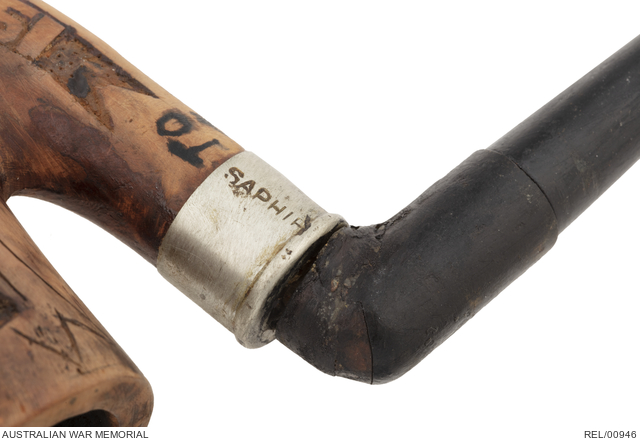 Smoking pipe: Sergeant Charles Henry Brand, Third (Queensland Mounted ...