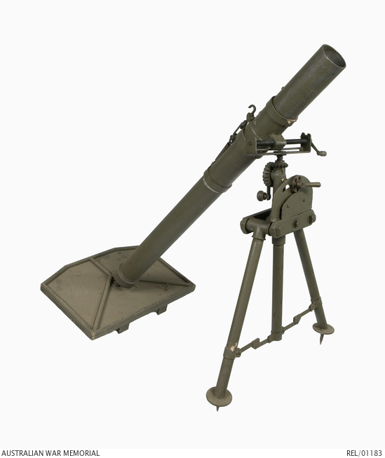 VDC 3 inch Mortar | Australian War Memorial