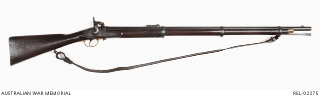 British Hay Pattern Percussion Rifle : New South Wales Military Forces ...