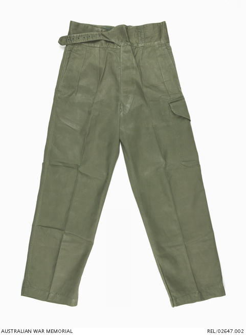 Trousers : Lance Bombardier T E Dinneen, 101 Field Battery, Royal ...