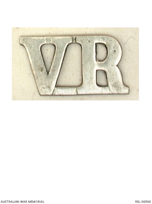 Shoulder title: Victorian Rangers | Australian War Memorial