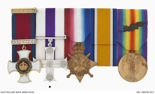 Military Cross : Lieutenant O G Howell-Price, 3 Battalion, AIF ...