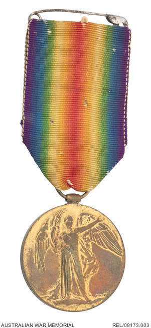 Victory Medal: Lieutenant James Edward Murray, 55th Battalion , AIF ...