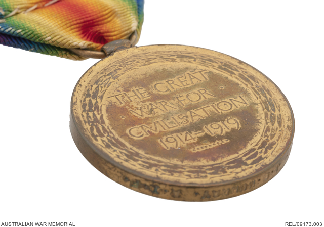 Victory Medal: Lieutenant James Edward Murray, 55th Battalion , AIF ...