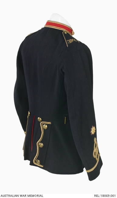Service dress tunic : Victorian Permanent Field Artillery | Australian ...