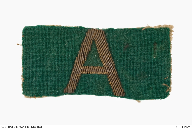 Colour Patch : Brigadier General I G Mackay, Headquarters 1 Infantry ...