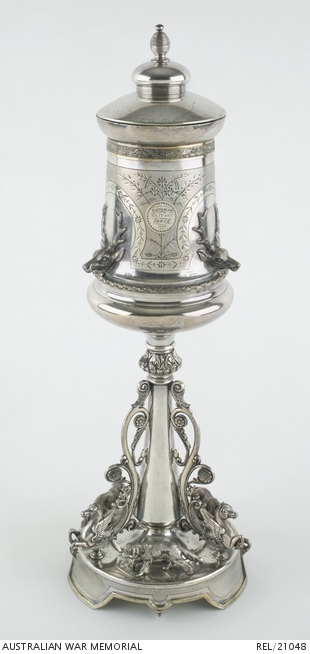 The Major A Freeman Challenge Cup : South Australian colonial military ...