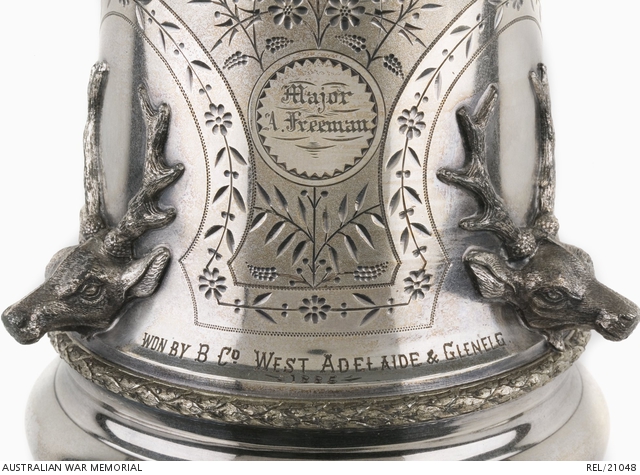 The Major A Freeman Challenge Cup : South Australian colonial military ...