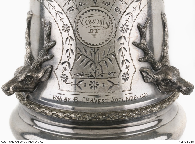 The Major A Freeman Challenge Cup : South Australian colonial military ...
