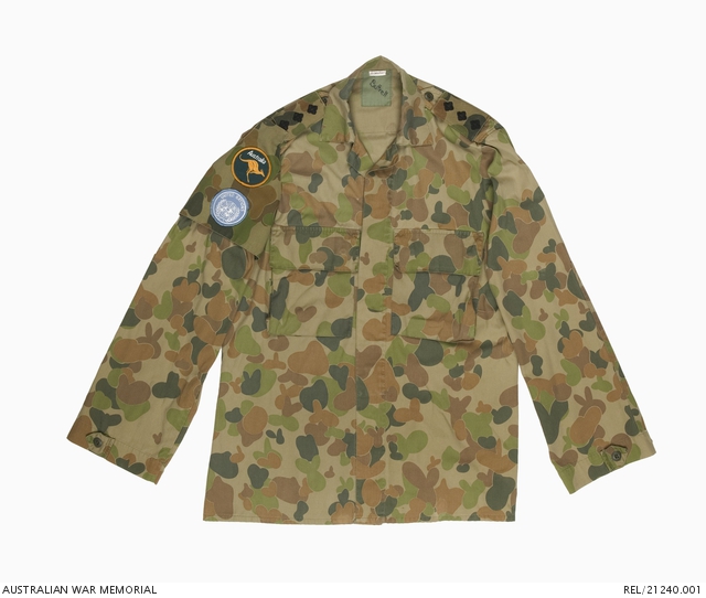DPCU shirt: Captain Ian Bottrell, 2nd Australian UNTAG Contingent, 8 ...