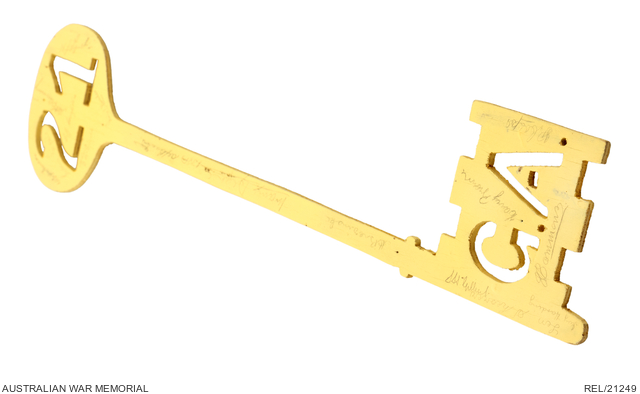 Handmade 21st key : Aircraftwoman G H Anderson, Transport Section, RAAF ...