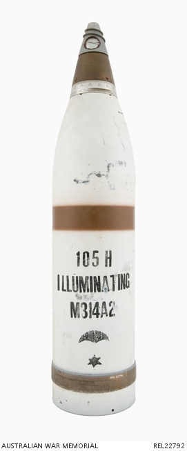 105 mm Howitzer M314A2 Illuminating Projectile | Australian War Memorial
