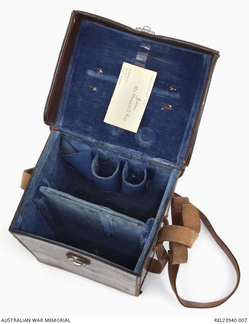 Leather carry case for Agfa 'Movex' 16 mm movie camera: John Thyne Reid ...