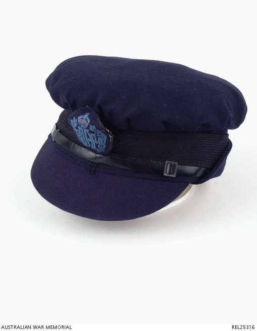 Women's Auxiliary Australian Air Force peaked cap : Aircraftwoman Joan ...