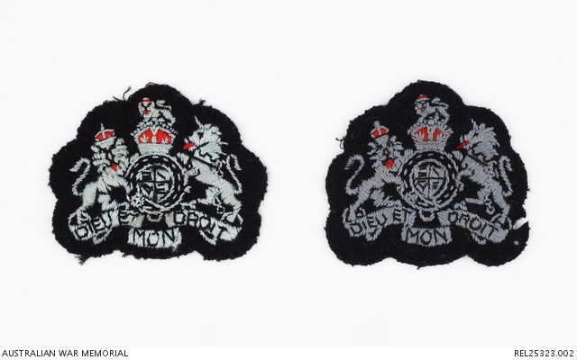 Rank badge: Warrant Officer cloth sleeve badges - Flying Officer M D ...