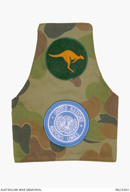 Australian Army United Nations brassard : Lance Corporal Martin Wallace ...