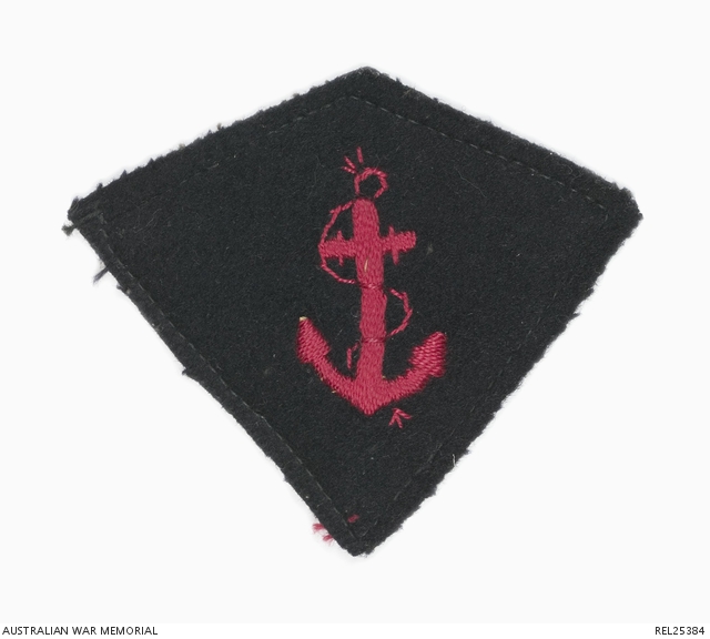 Cloth collar badge : Colonial Infantry, Vichy France | Australian War ...