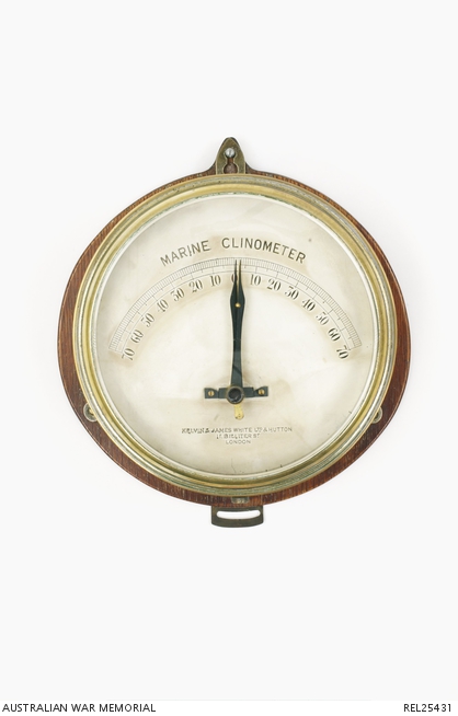 Marine Clinometer : SS Eastern | Australian War Memorial