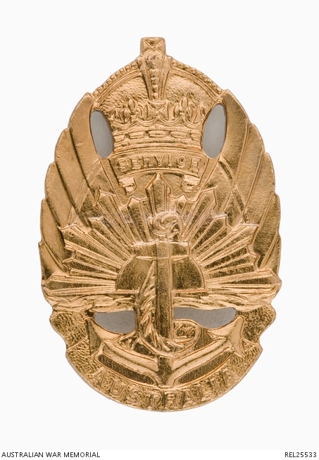 General Service Badge : Warrant Officer H C Toone | Australian War Memorial