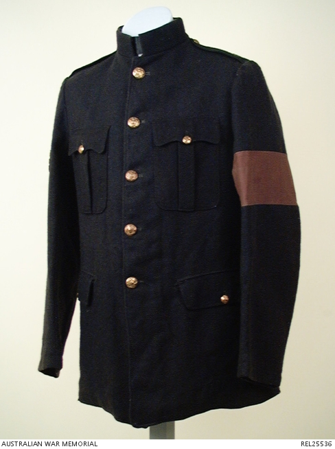 German issued jacket for POW : Sergeant H C Toon, 48 Battalion AIF ...