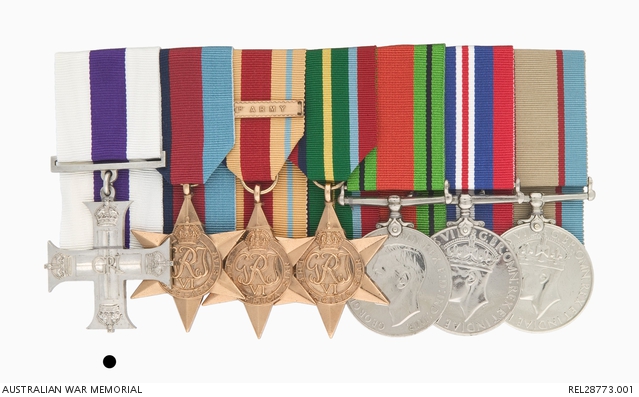 Military Cross : Lieutenant J W H Atkinson, 2/23 Battalion AIF ...