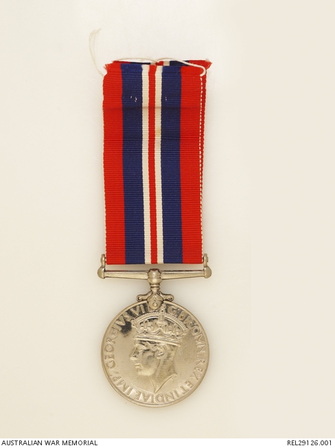 British War Medal 1939-45: Corporal Lydia Mary Jones, Australian Women ...