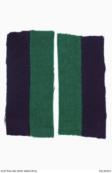 Colour patches : 54 Infantry Battalion (The Lachlan-Macquarie Regiment ...