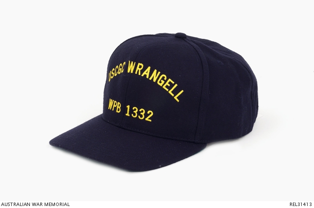 Cap : US Coast Guard Cutter Wrangell | Australian War Memorial