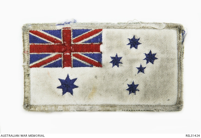 Woven White Ensign cloth patch : HMAS Darwin, Royal Australian Navy ...