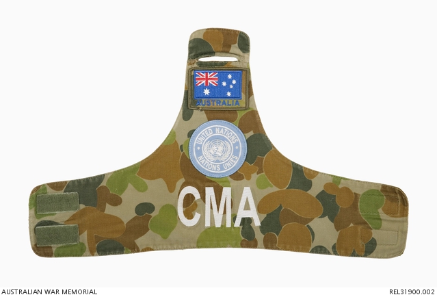 DPCU brassard : Bombardier N E Price, Civil Military Affairs (4 ...