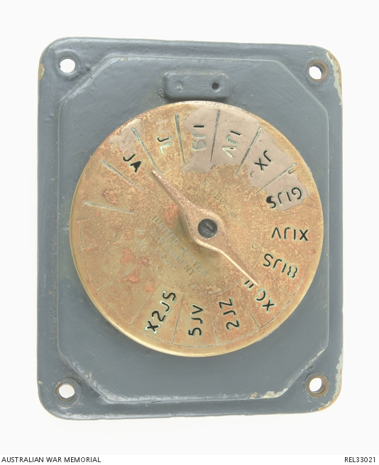 HMAS Brisbane : Selector box (front panel only) | Australian War Memorial